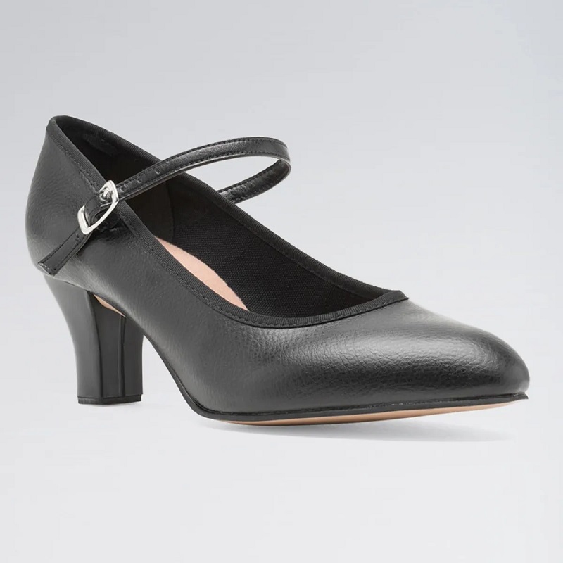 Bloch Kickline Stage Shoes - Black - Meeting Dance Wear